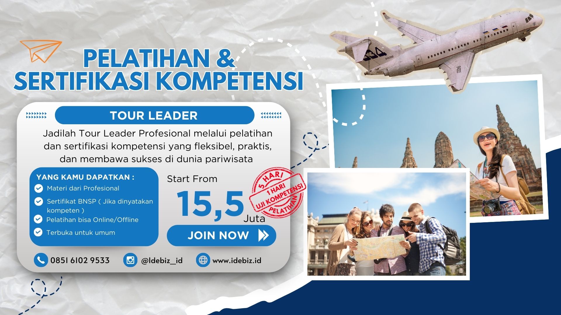 Pelatihan dan Uji Sertifikasi Kompetensi Tour Leader: Panduan Lengkap ...